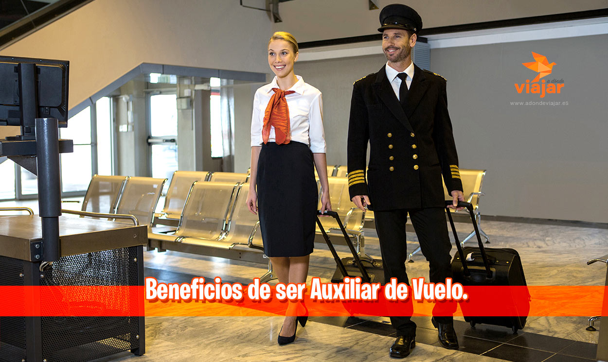Beneficios de ser Auxiliar de Vuelo y qué se necesita